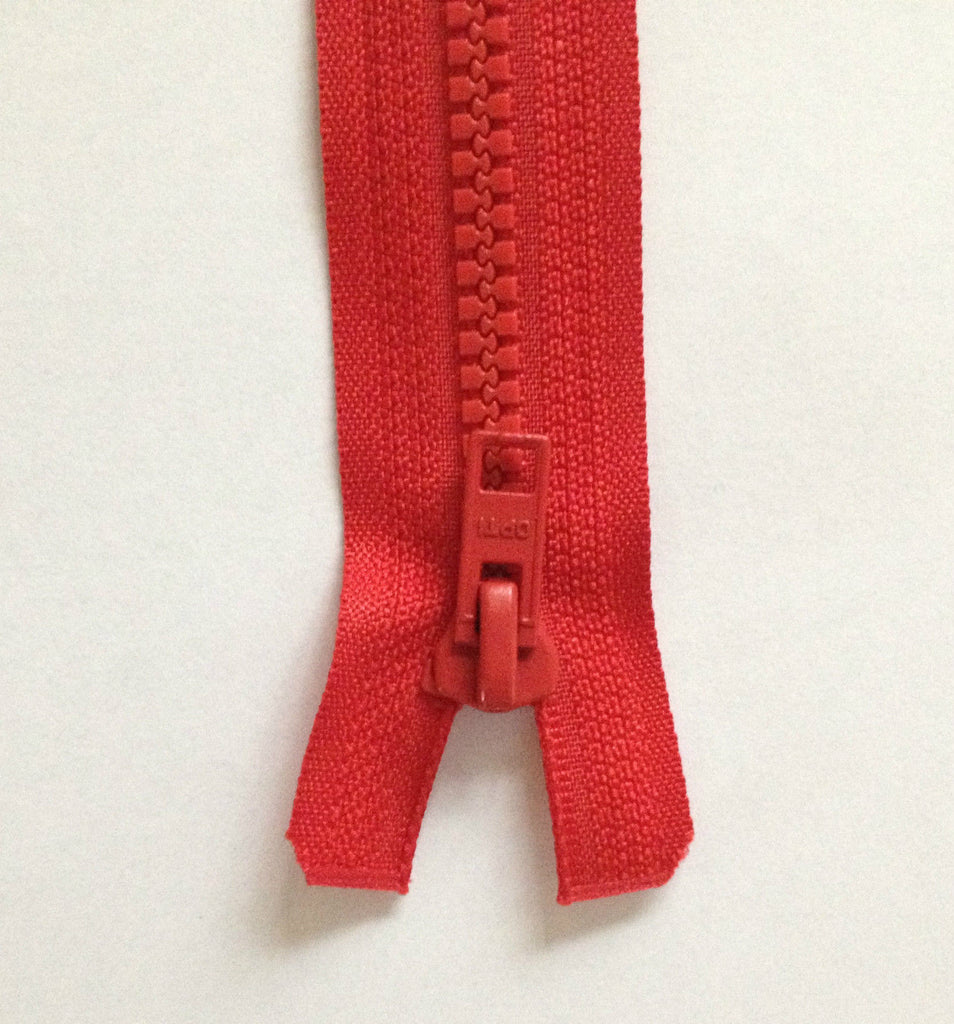 Plastic Coloured Open End Zip – BR Trimmings