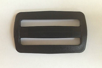 Black Delrin Bar Slides for Webbing – BR Trimmings
